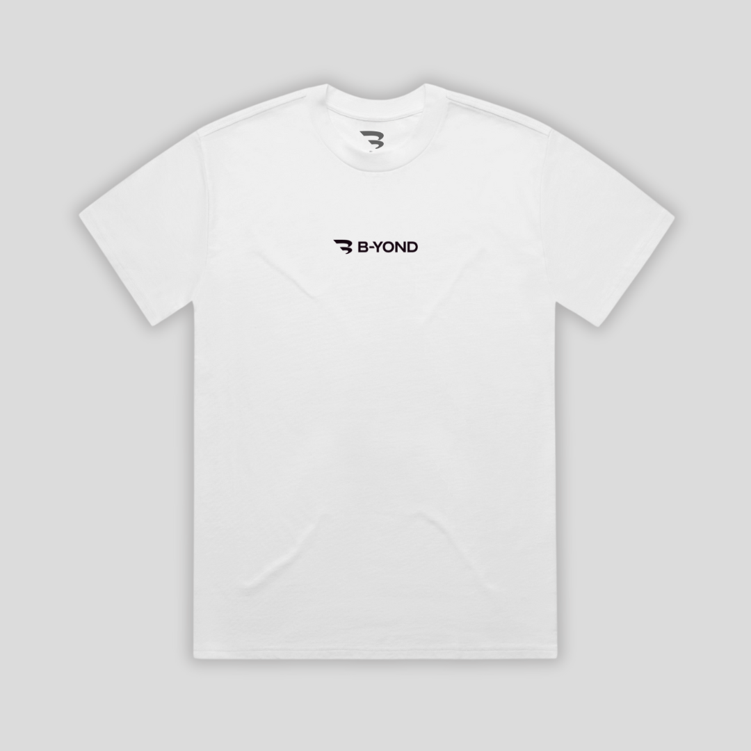 B-YOND Classic Tee - White – B-YOND Performance