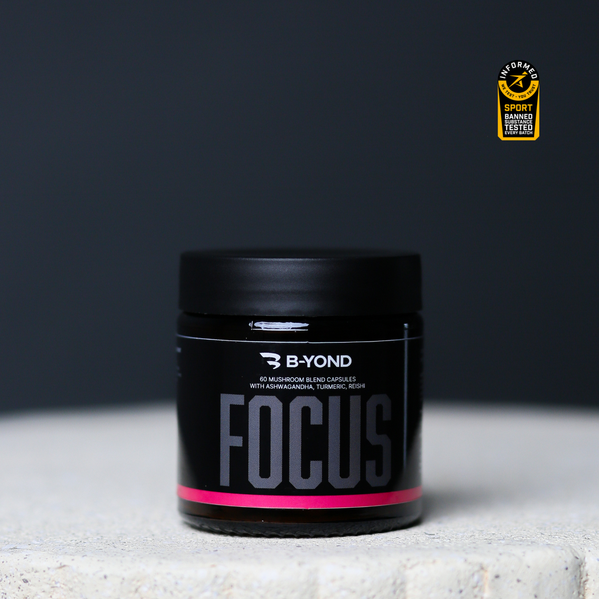 Focus Blend Mushroom Capsules – B-YOND Performance